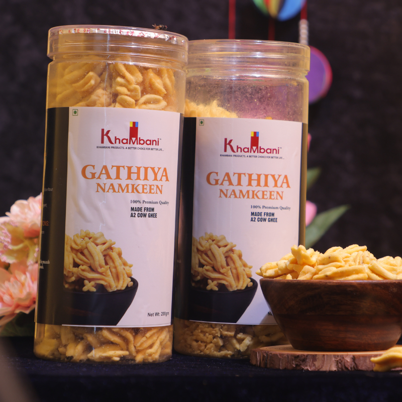 Gathiya Namkeen – Khambani Foods Pvt. Ltd.